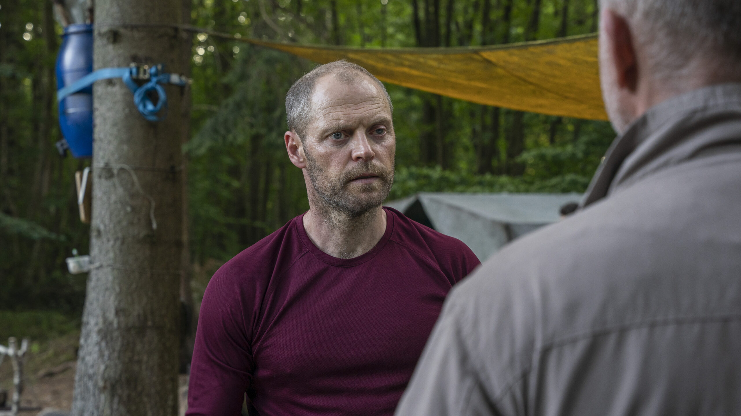 TV2 nye krimiserie Oxen - scener optaget i Hareskoven