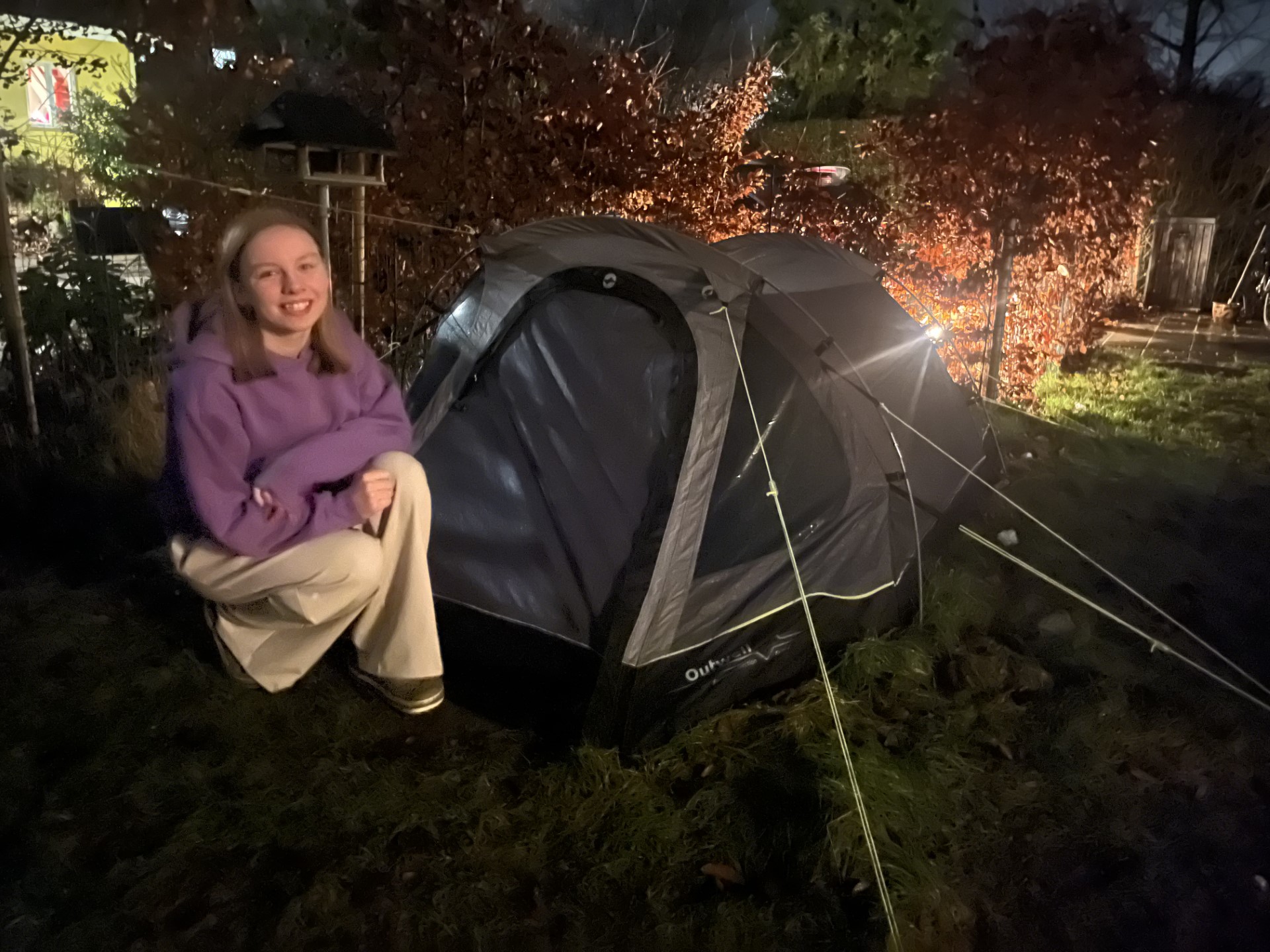 Sejt – Marie overnattede i telt i 365 dage