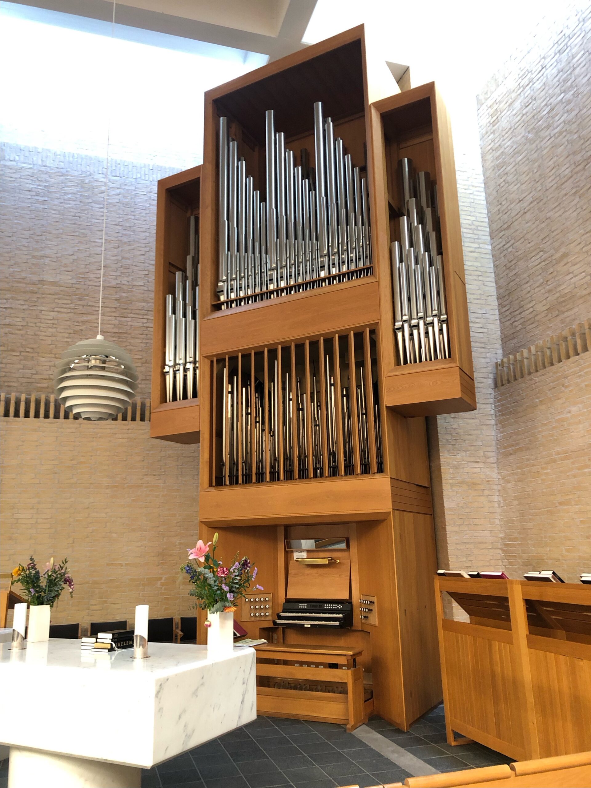 Det gamle orgel er tilbage ved fordums styrke