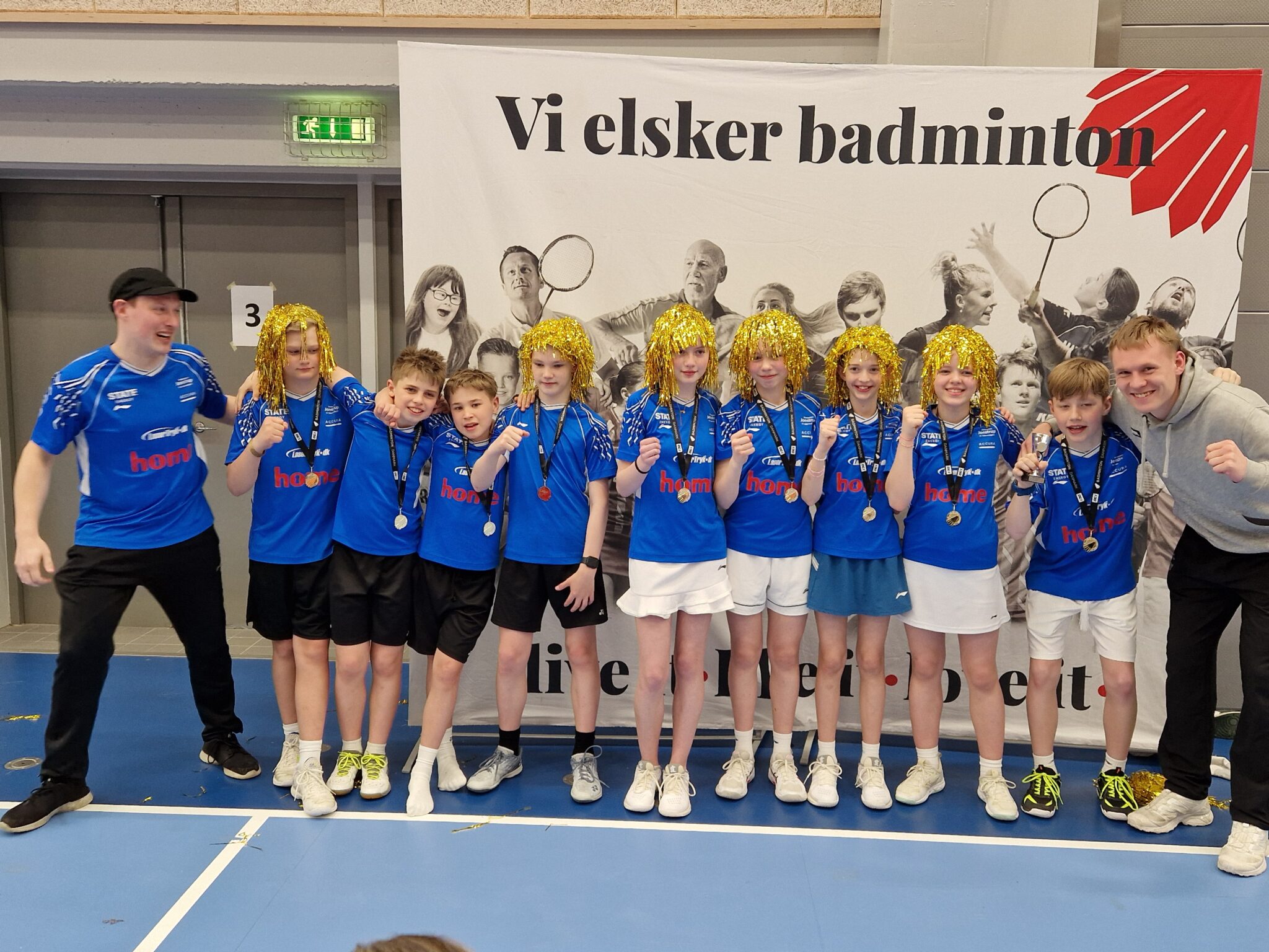DM-guld til Værløses U13-hold